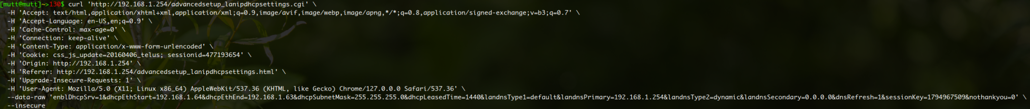 Disabling the DHCP Server on a Telus T3200M Router – Techticity
